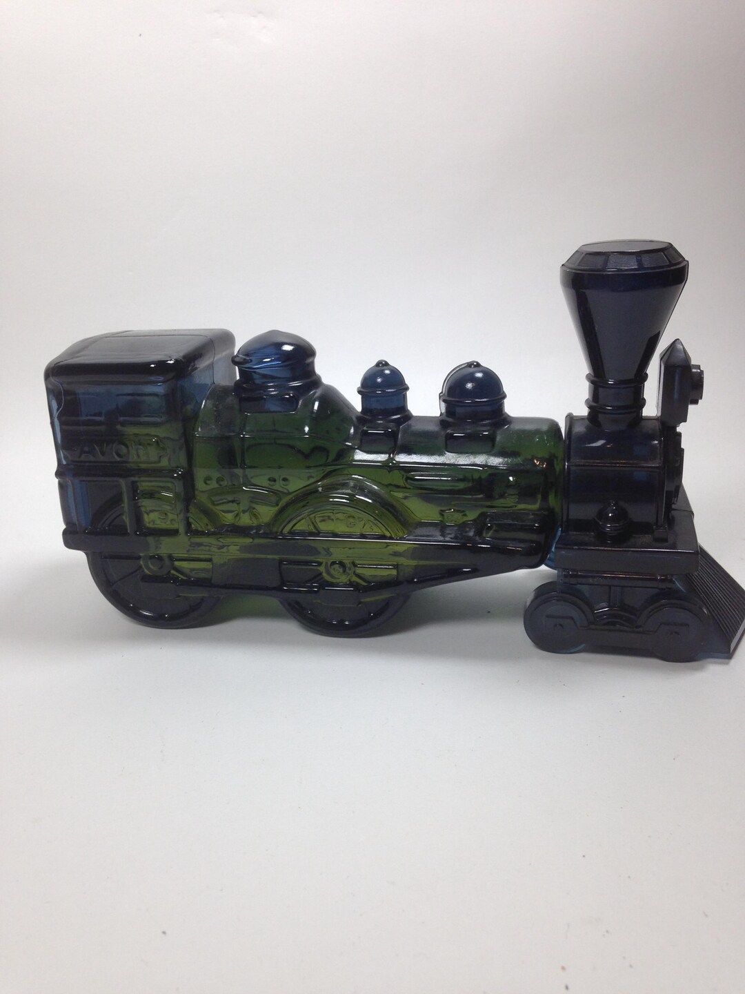 Avon Blue Locomotive Train Engine Men's Aftershave Bottle 1970s 0824 - Etsy
