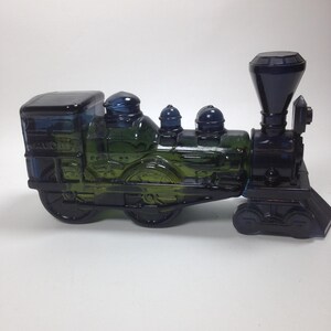 Avon Blue Locomotive Train Engine Men's Aftershave Bottle 1970s 0824 - Etsy