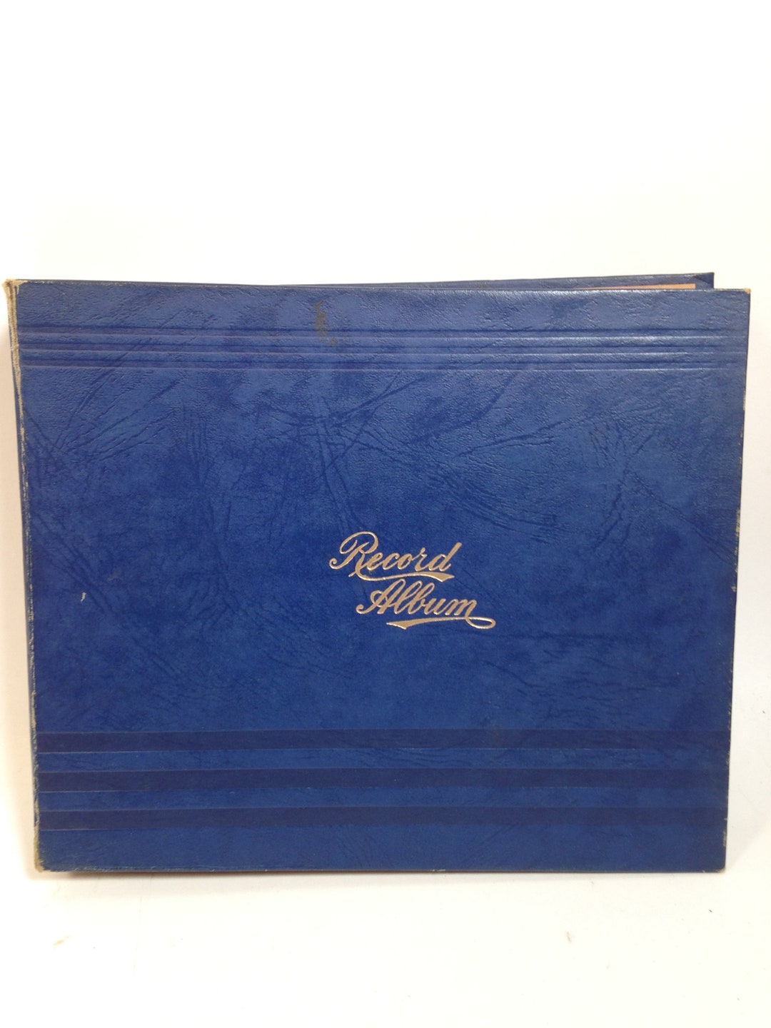 Vintage Blue Record Album Folder for 45rpm 7 Records 1023 - Etsy