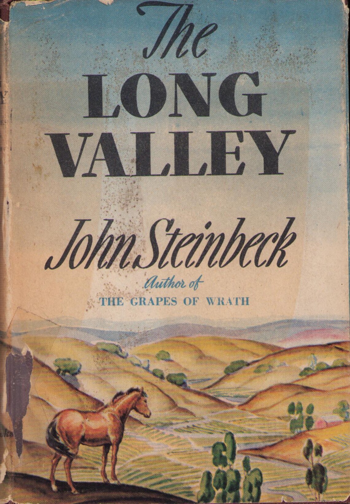 Vintage Book: the Long Valley by John Steinbeck, Tower Book Edition ...