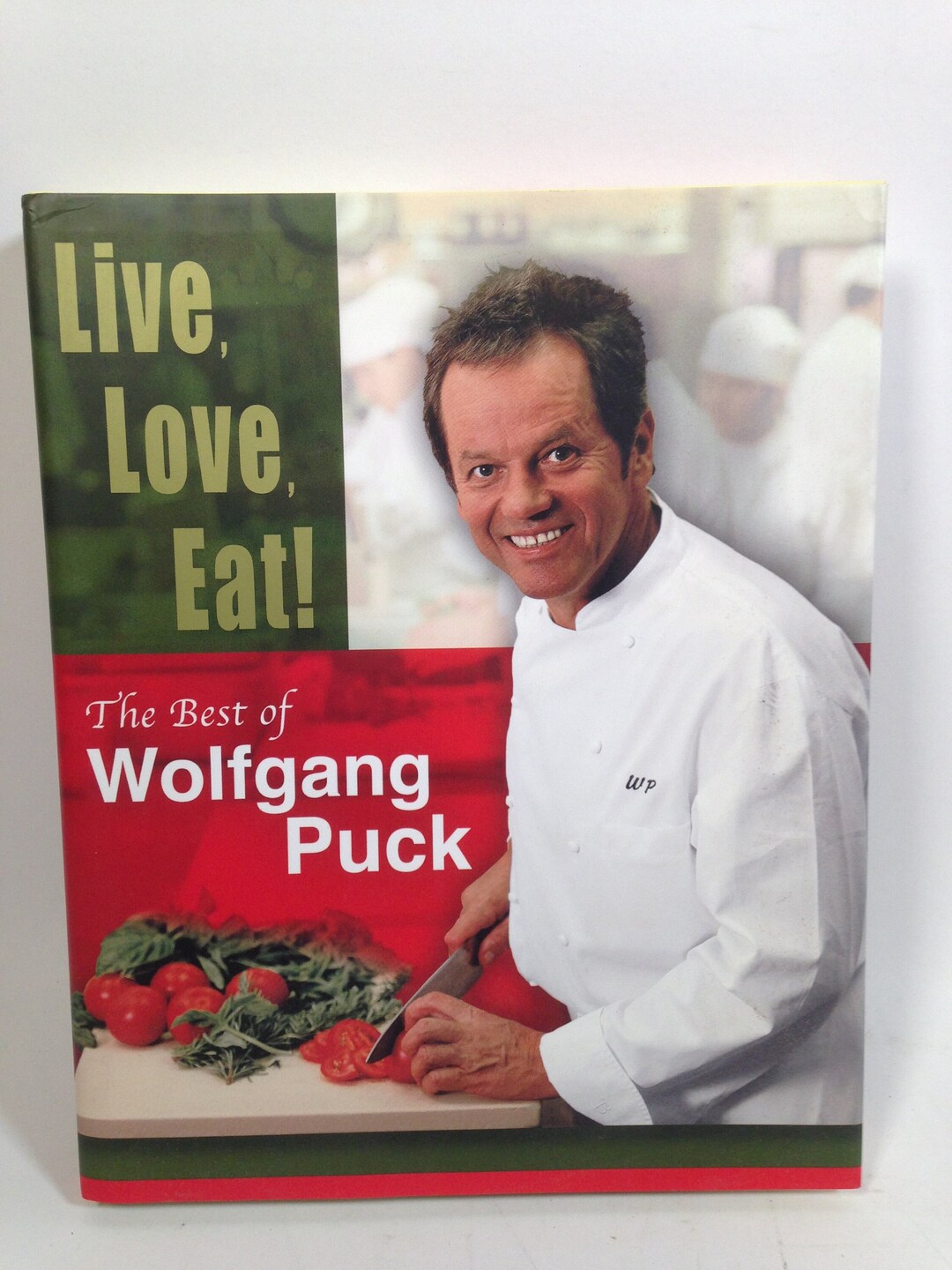 Signed Copy: Live, Love, Eat by Chef Wolfgang Puck 0123 - Etsy