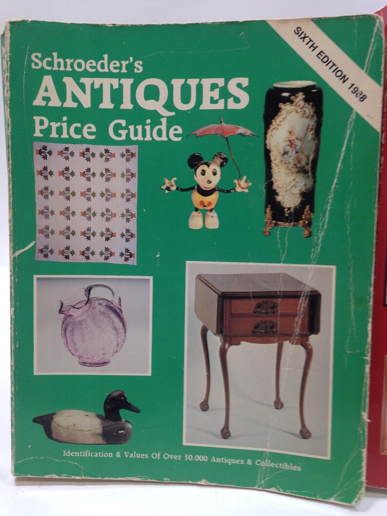 3 Schroeder's Antiques Price Guides, 1988, 1994 and 2007 1024 - Etsy