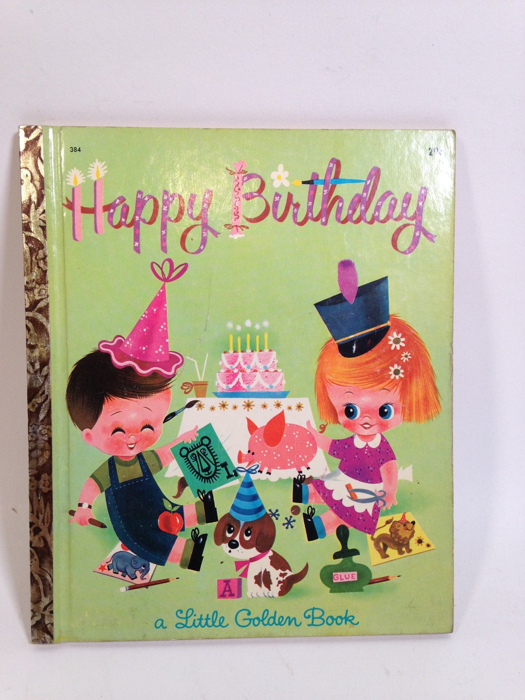 Vintage Little Golden Book: Happy Birthday 1960 - Etsy