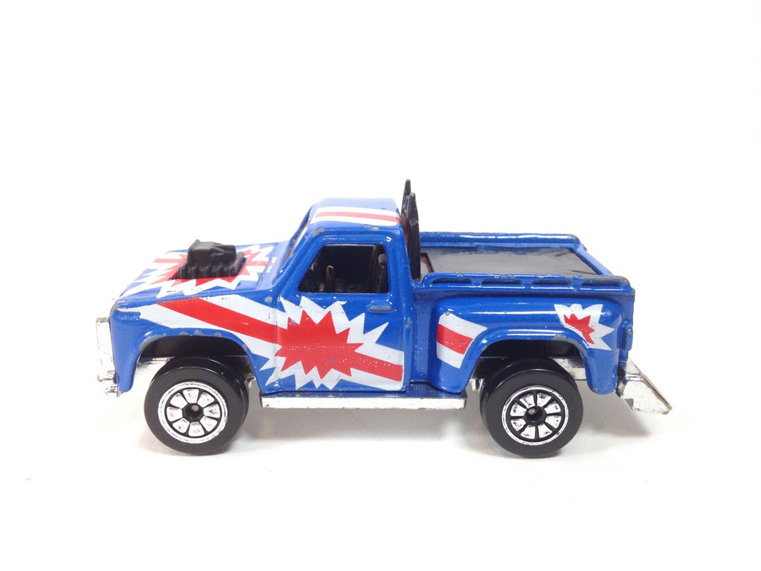 Vintage 1980 Kenner Fast 111's Range Runner 1027 Blue Chevy Stepside ...
