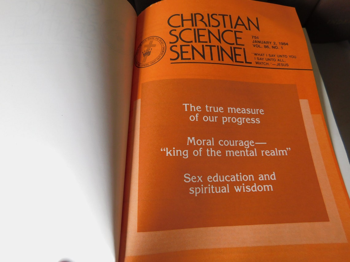 19 Bound Volumes of Christian Science Sentinel Magazine - Etsy UK