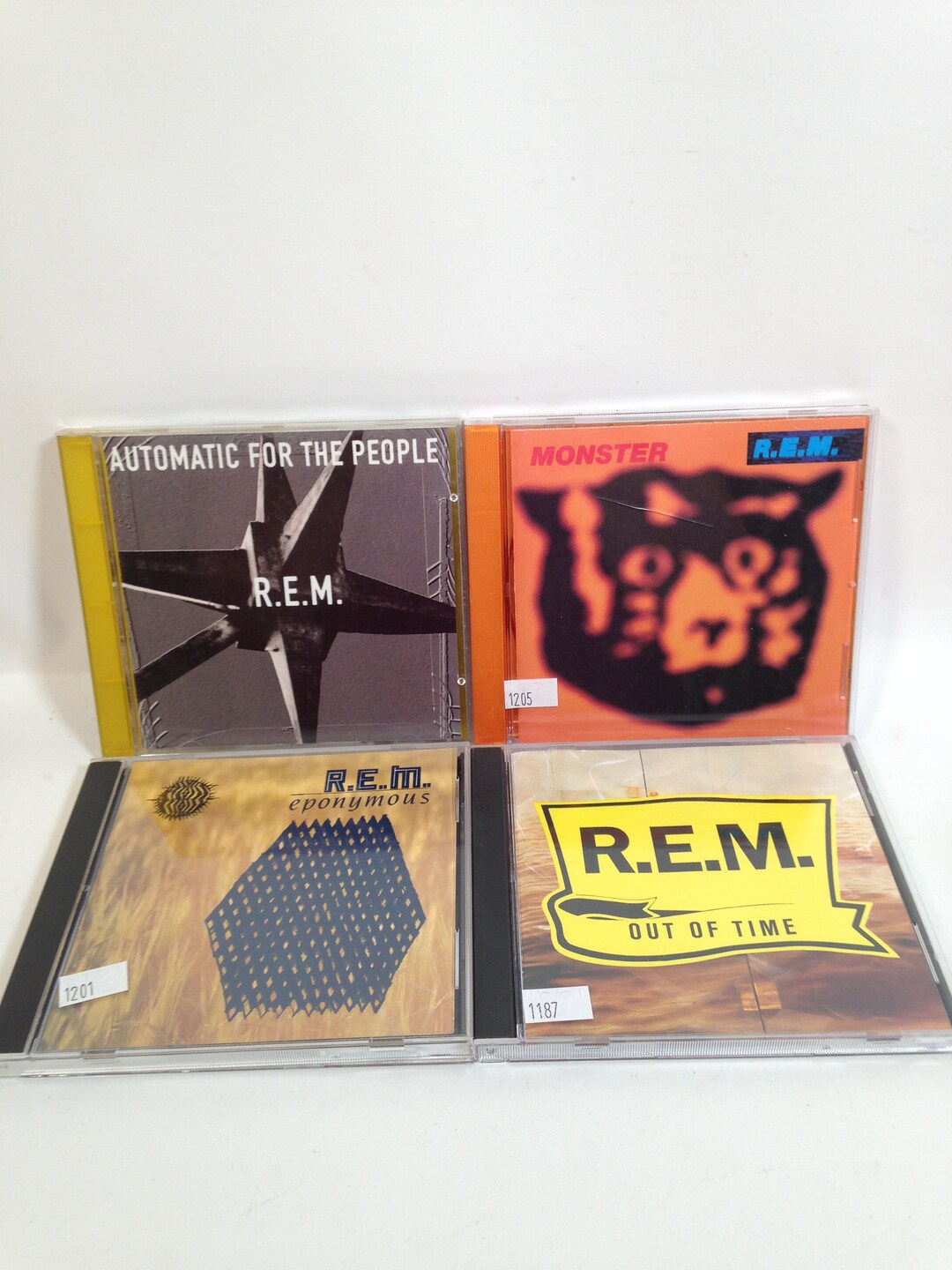 4 Cds by R.E.M., Automatic for the People, Monster & 2 More! 0724 - Etsy