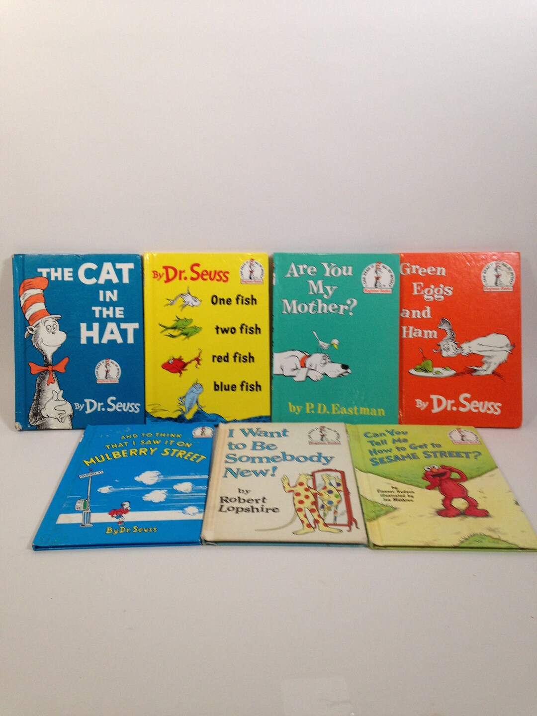 7 I Can Read It All by Myself Books, One Fish, Two Fish, Dr. Seuss and ...