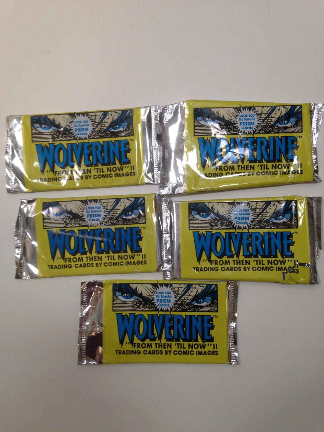 Wolverine From Then 'til Now Collector Cards 5 Packs, Opened 0824 - Etsy