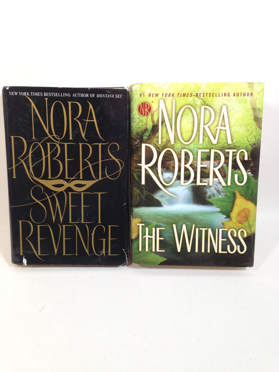 2 Books by Nora Roberts, Sweet Revenge and the Witness 0124 - Etsy