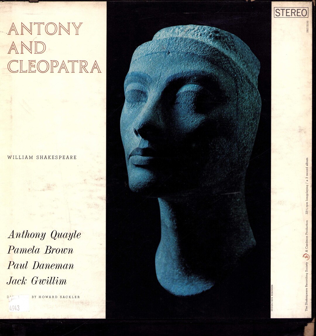 William Shakespeare: Antony and Cleopatra, Vintage Vinyl Box Set, 0126 ...