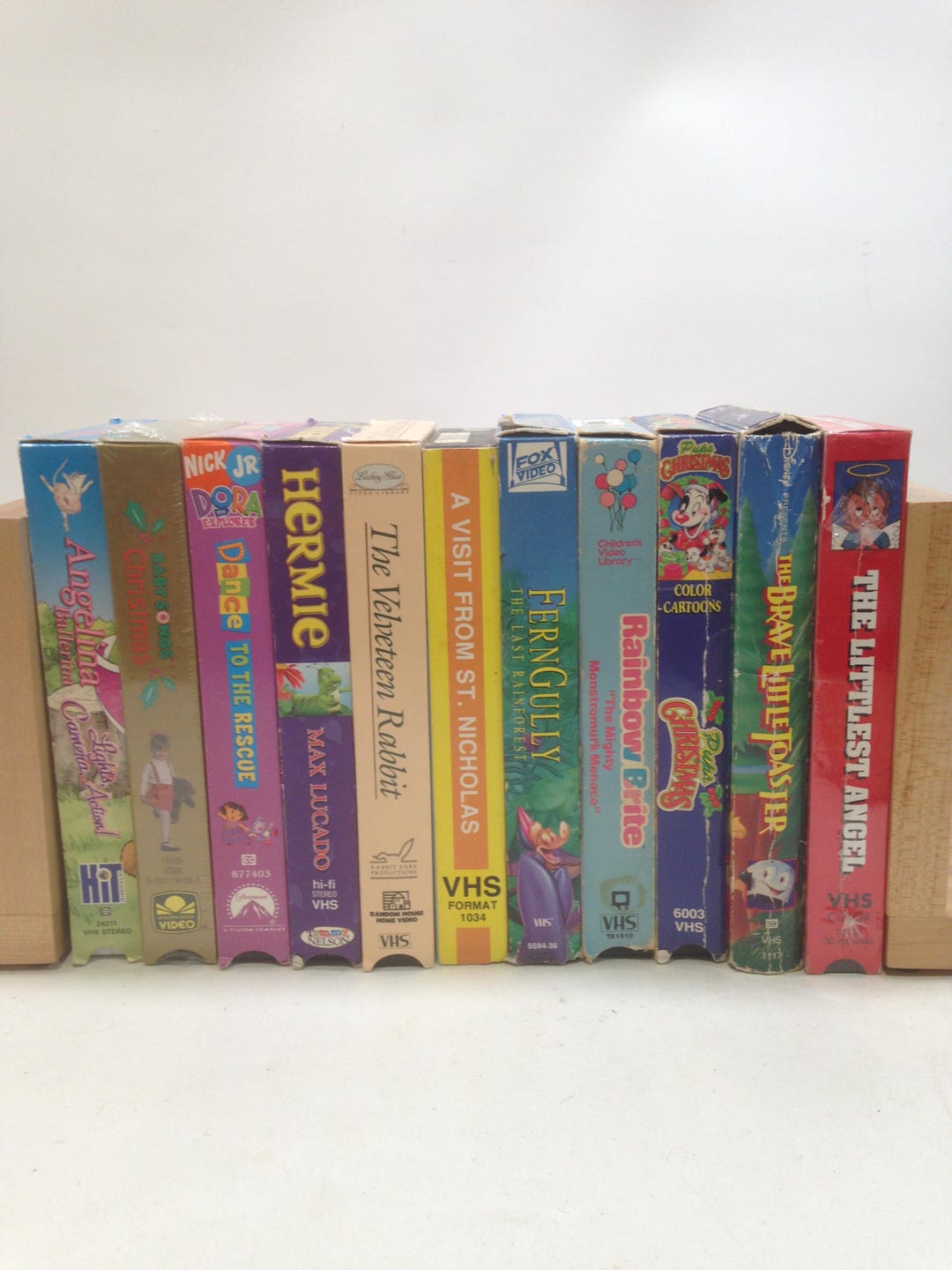 11 VHS Tapes for Young Children, the Brave Little Toaster, the Littlest ...