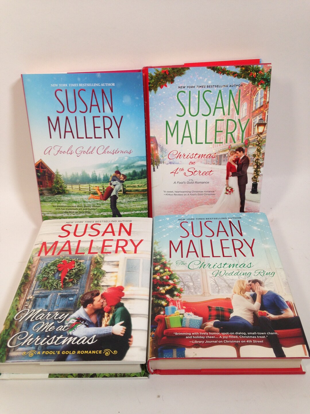 4 Christmas Romance Books by Susan Mallery, Fool's Gold Series 1223 - Etsy