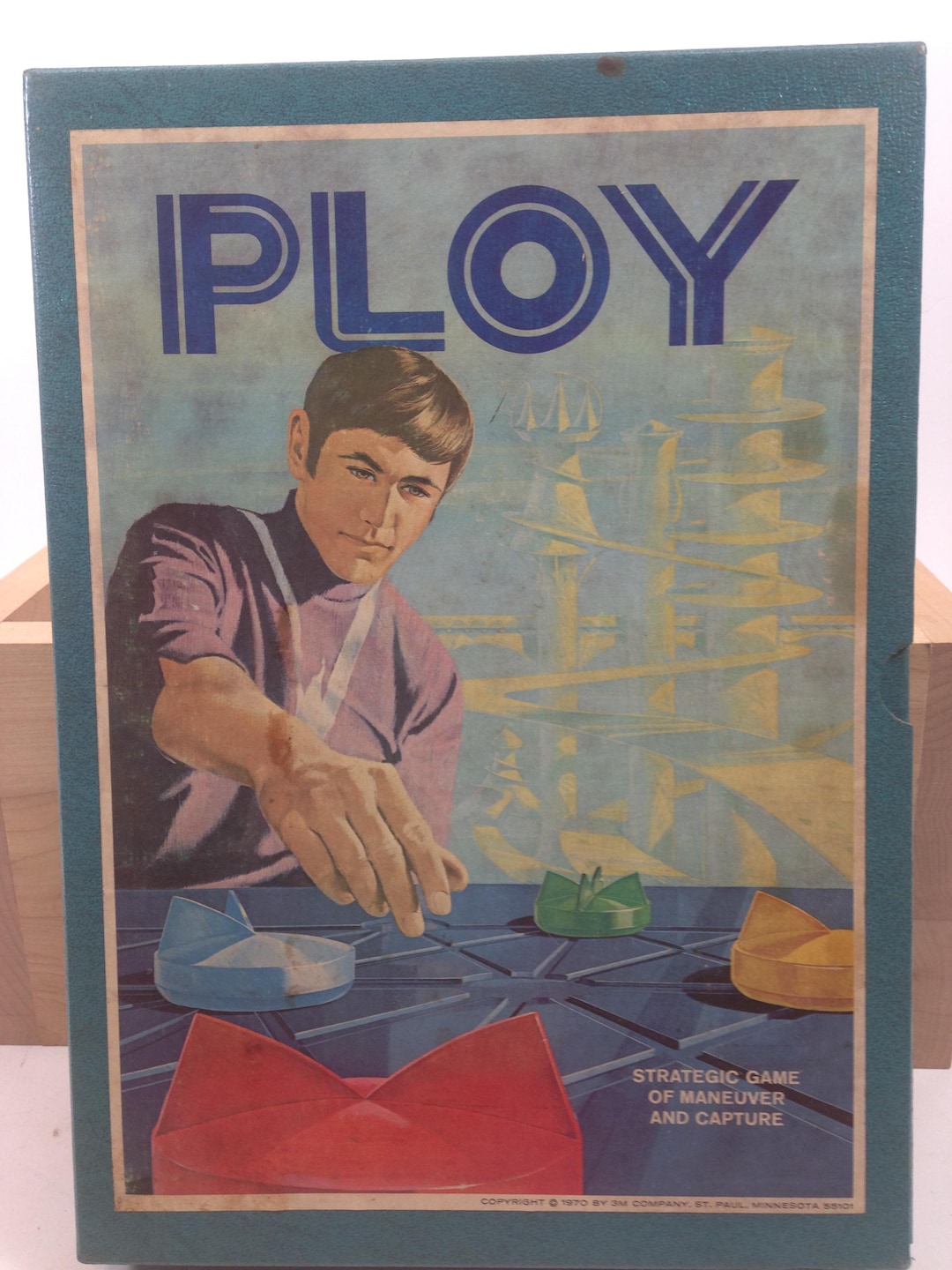 Vintage PLOY Strategy Board Game, 1970, 3M 0225 - Etsy