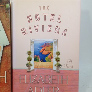 2 Books by Elizabeth Adler, the Hotel Riviera & Summer in Tuscany 0624 ...