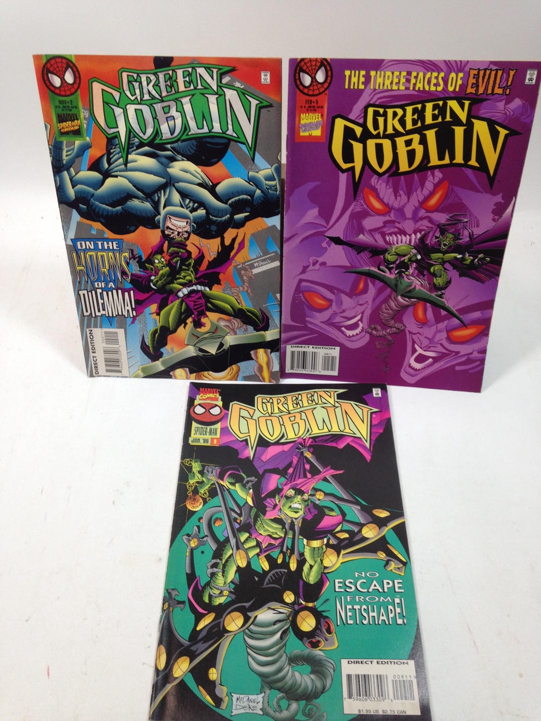 3 Issues of Green Goblin Comic Book #2 #5 #9 0525 - Etsy