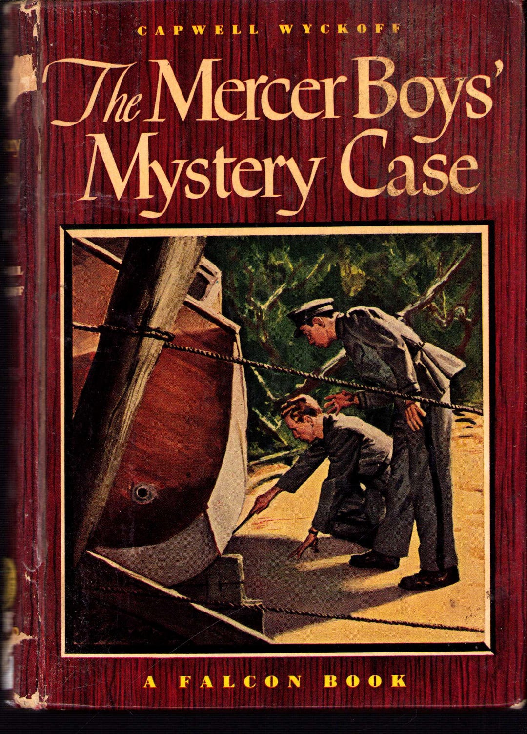 Vintage Book: the Mercer Boys' Mystery Case, Capwell Wyckoff, A Falcon ...