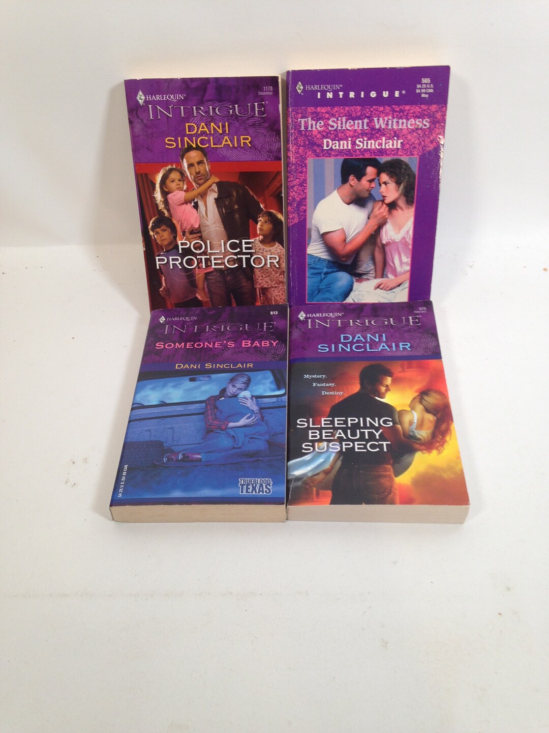 4 Romance Books by Dani Sinclair, Sleeping Beautiful Suspect, Police ...