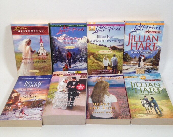 8 Romance Books by Jillian Hart, Heart and Soul, Montana Dreams, and ...