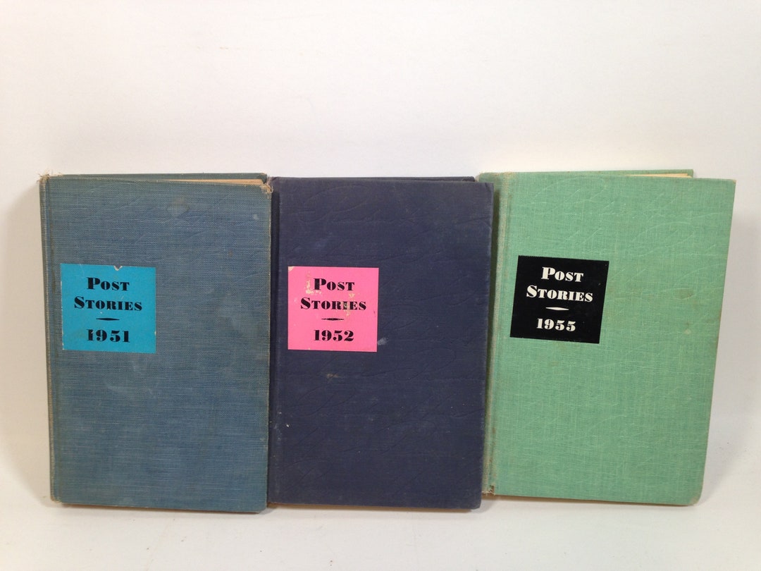 Vintage Post Stories 3 Books Excerpts From the Saturday Evening Post ...