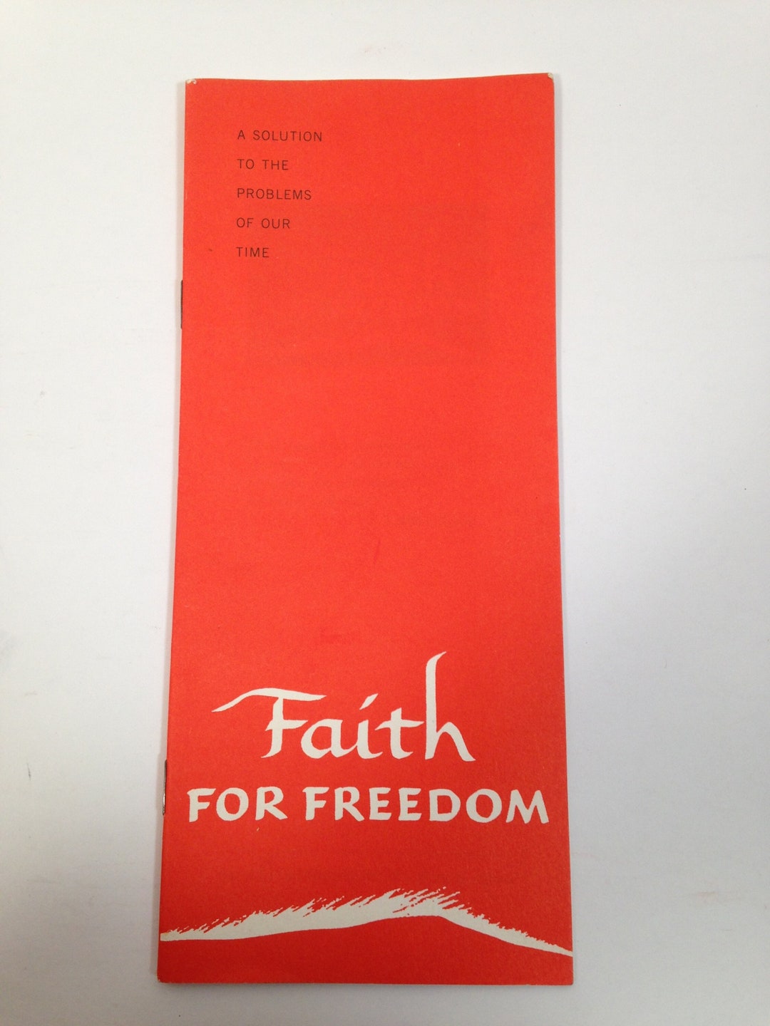 Faith of Freedom Brochure: the Principles of Baha'i Rare Vintage 1971 ...