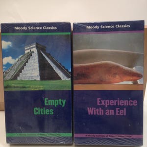 18 Moody Science Classics Films on VHS, Almost All NEW & SEALED 1024 - Etsy