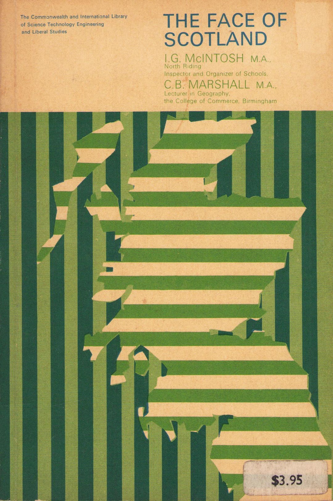 Vintage Book: the Face of Scotland Mcintosh & Marshall, 1966 1st ...