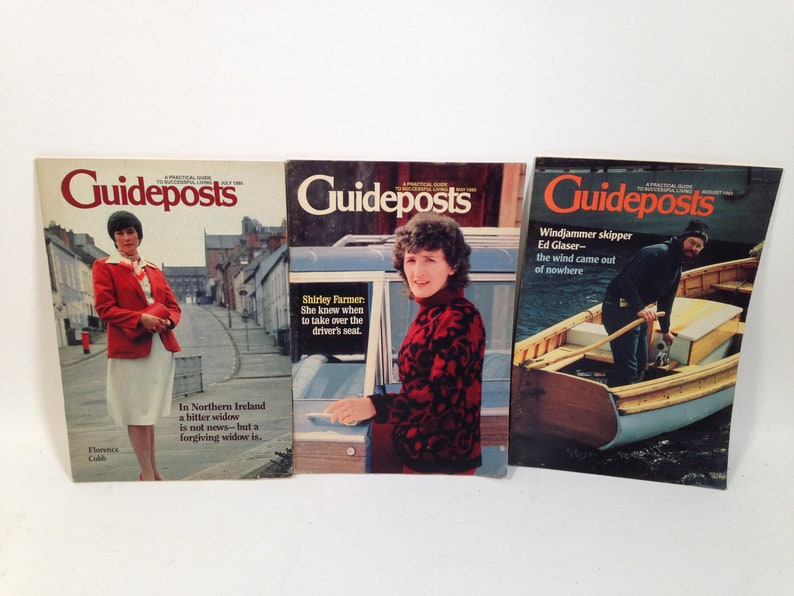 Vintage 1985 Guideposts Magazine 3 Issues 0923 - Etsy