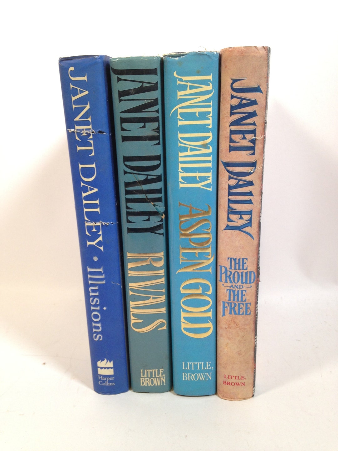 4 Novels by Janet Dailey, Aspen Gold, Rivals and More 1223 - Etsy