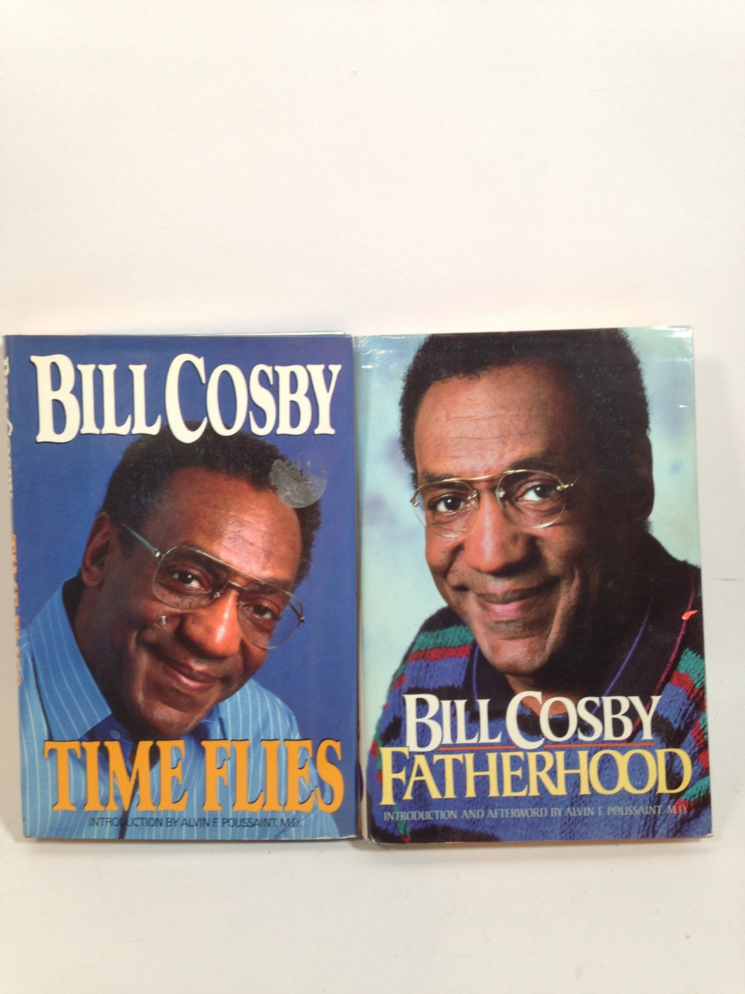 2 Books by Bill Cosby, Time Flies & Fatherhood 0624 - Etsy