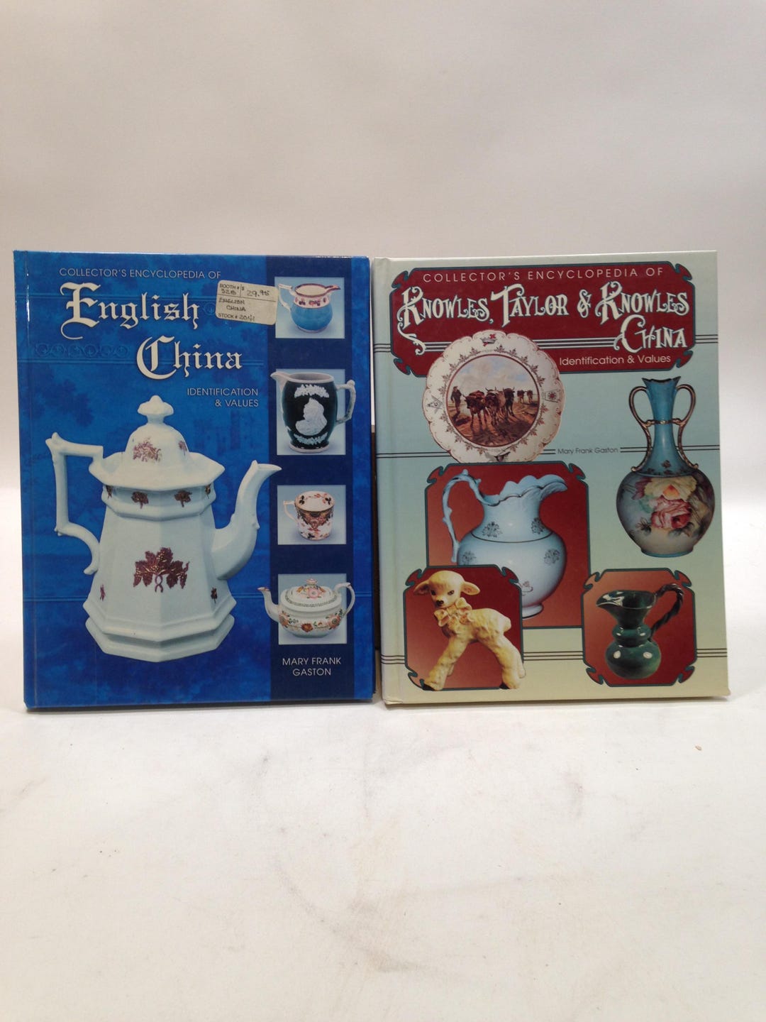 2 Books on Antique English China by Mary and Frank Gaston, English ...