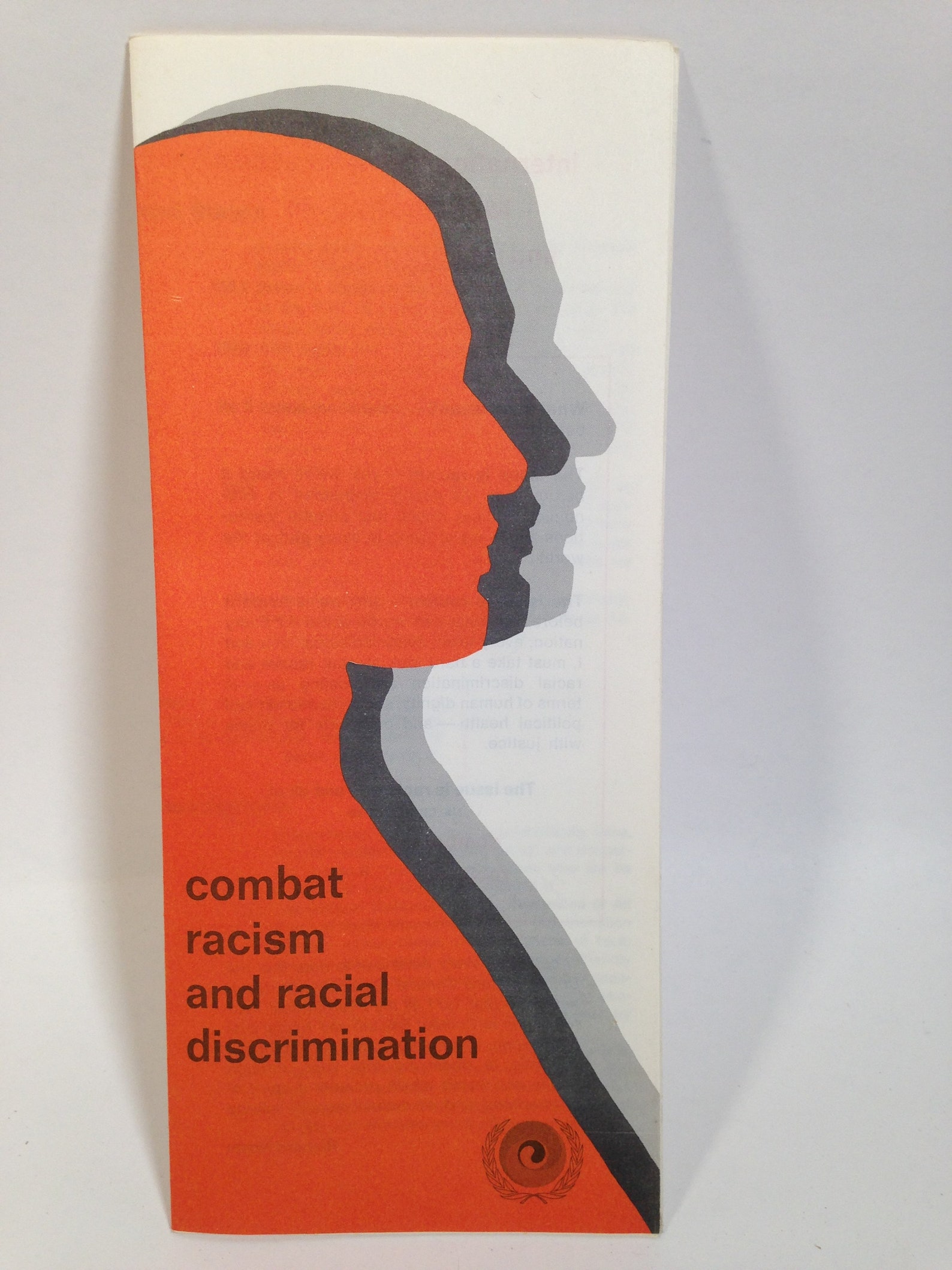 Combat Racism and Racial Discrimination Brochure Rare Vintage 1971 - Etsy