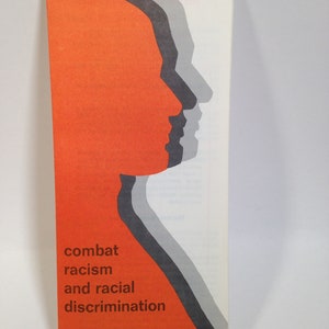 Combat Racism and Racial Discrimination Brochure Rare Vintage 1971 - Etsy