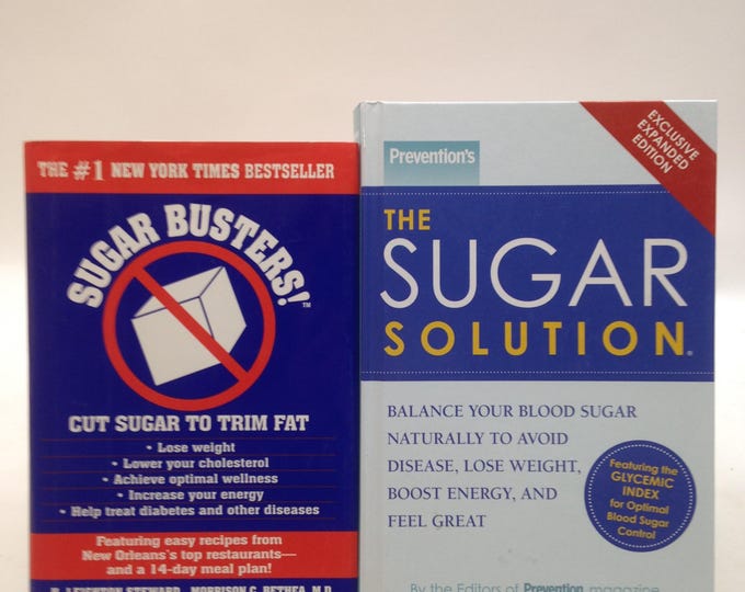 Sugar Busters and the Sugar Solution, 2 Books on Controlling Your Sugar ...