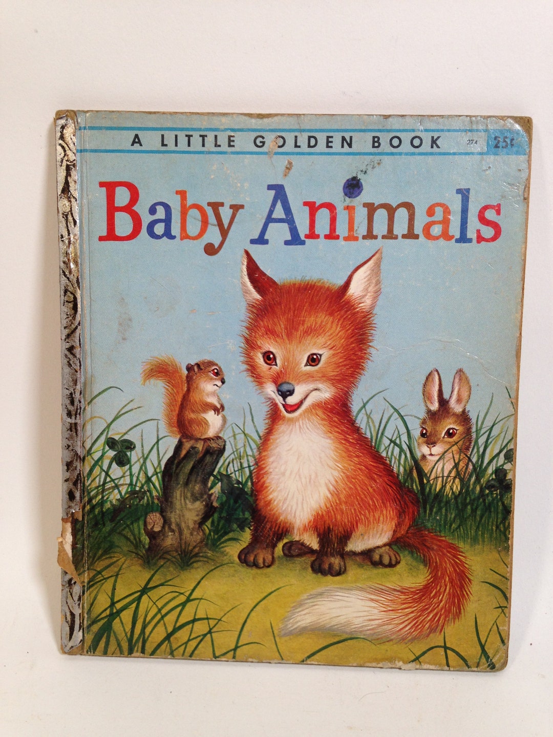Vintage Little Golden Book: Baby Animals 1956 - Etsy