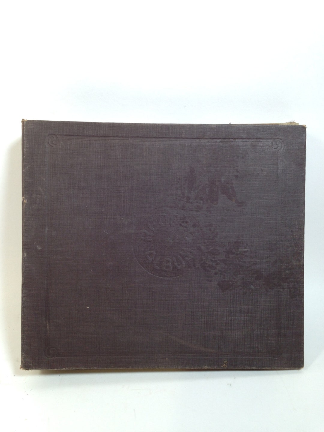 Vintage Peerless Dark Brown Record Album Folder for 10" Records 0424 - Etsy