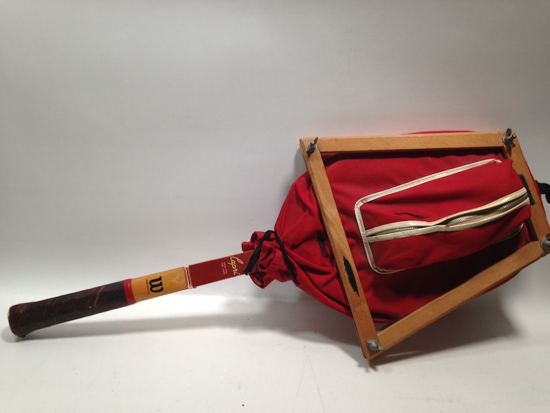 Vintage Wilson Tony Trabert Capri Tennis Racket With Cover and Frame ...