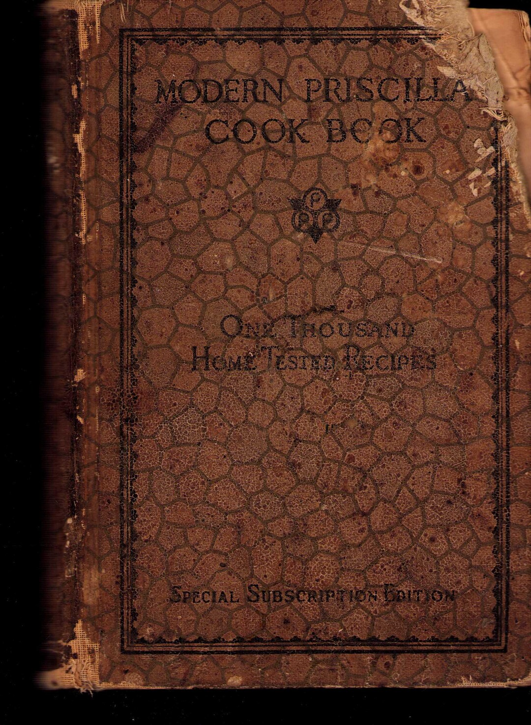 Vintage Book: Modern Priscilla Cook Book One Thousand Recipes Special ...