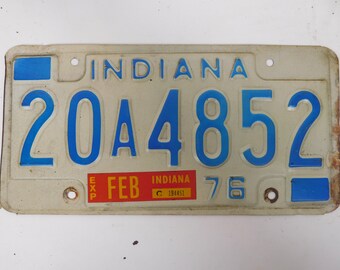1976 License Plate - Etsy