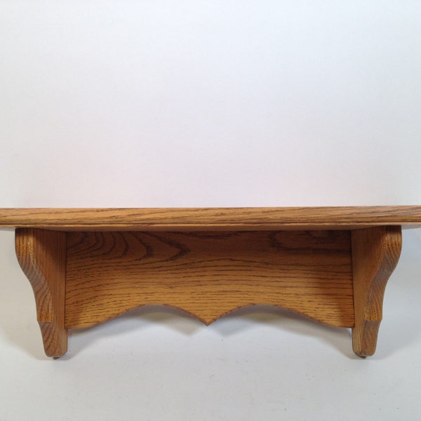Amish Oak Shelf - Etsy