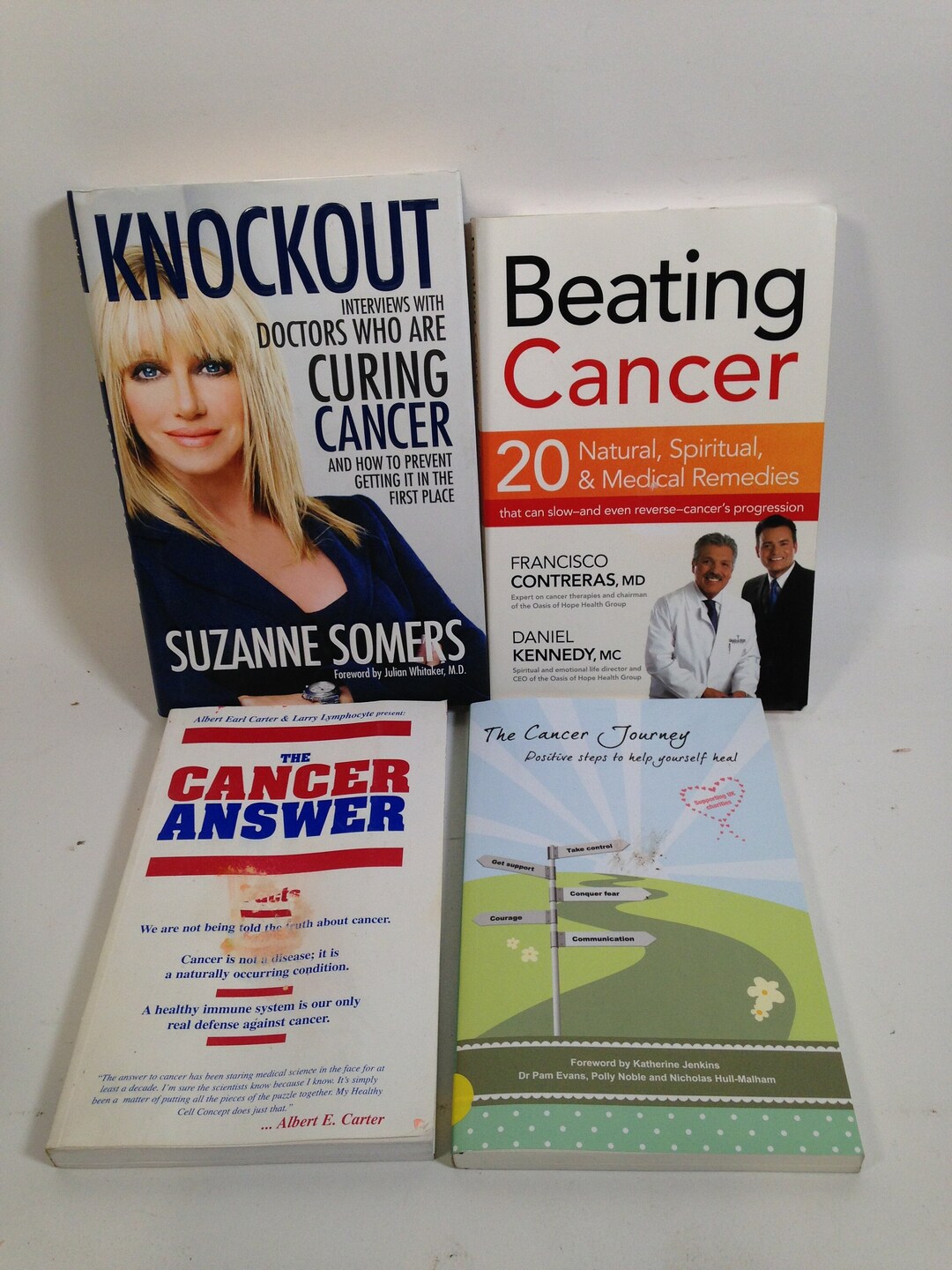 4 Self-help Books on Beating Cancer, the Cancer Answer & 3 More! 0624 ...