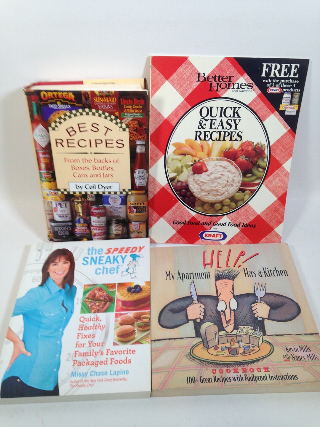 4 Cookbooks for Quick and Easy Recipes 0224 - Etsy