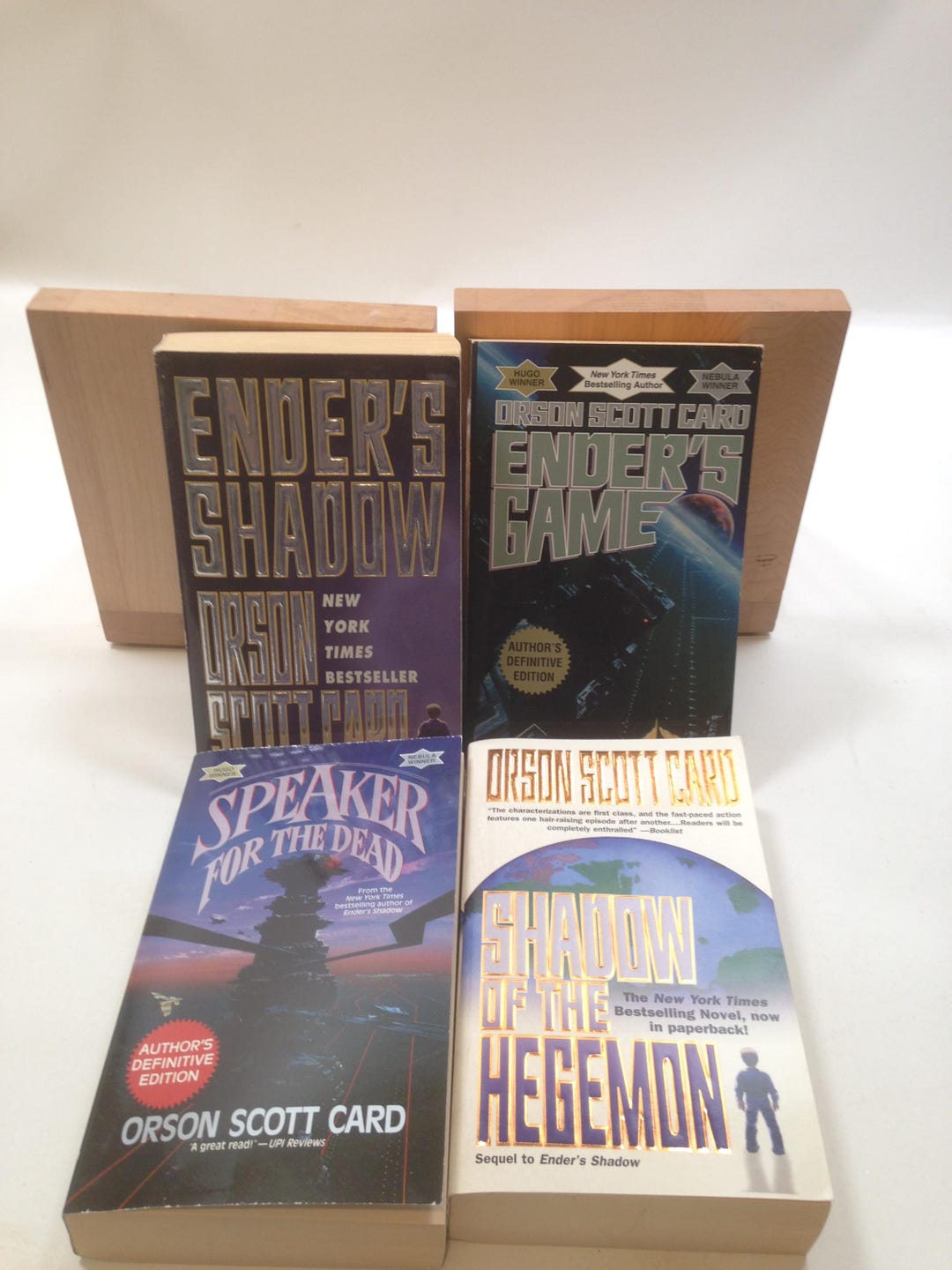 4 Sci-fi Books by Orson Scott Card From the Ender Series, Ender's ...