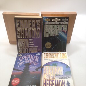 4 Sci-fi Books by Orson Scott Card From the Ender Series, Ender's ...