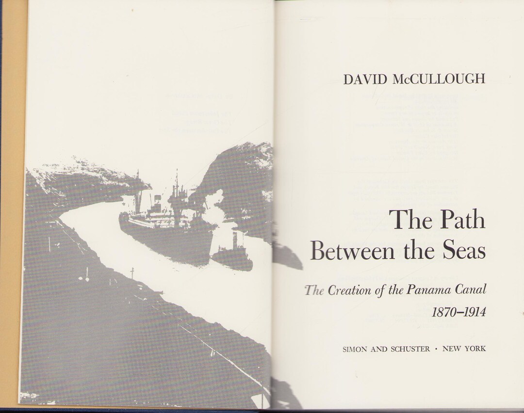 Vintage Book: the Path Between the Seas, the Creation of the Panama ...
