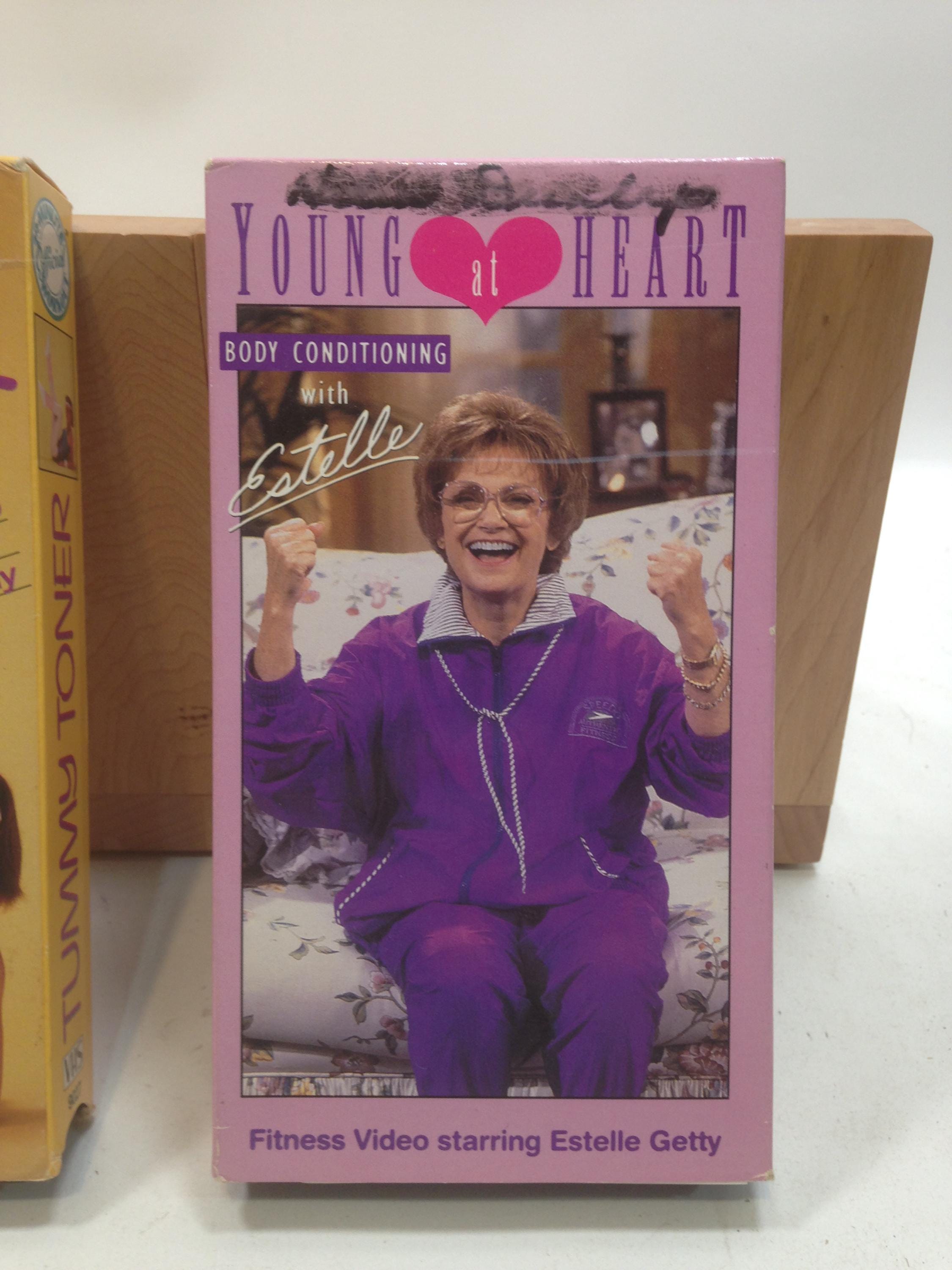 6 Exercise and Fitness VHS Tapes, Tummy Toner, Walk Away the Pounds ...