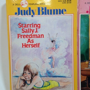 Classic Judy Blume Books Blubber and Starring Sally J. Freedman 0424 - Etsy