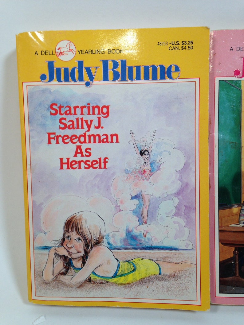 Classic Judy Blume Books Blubber and Starring Sally J. Freedman 0424 - Etsy