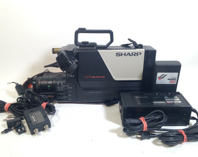 Vintage 1986 Sharp Camcorder Model VC-C20U 1122 - Etsy