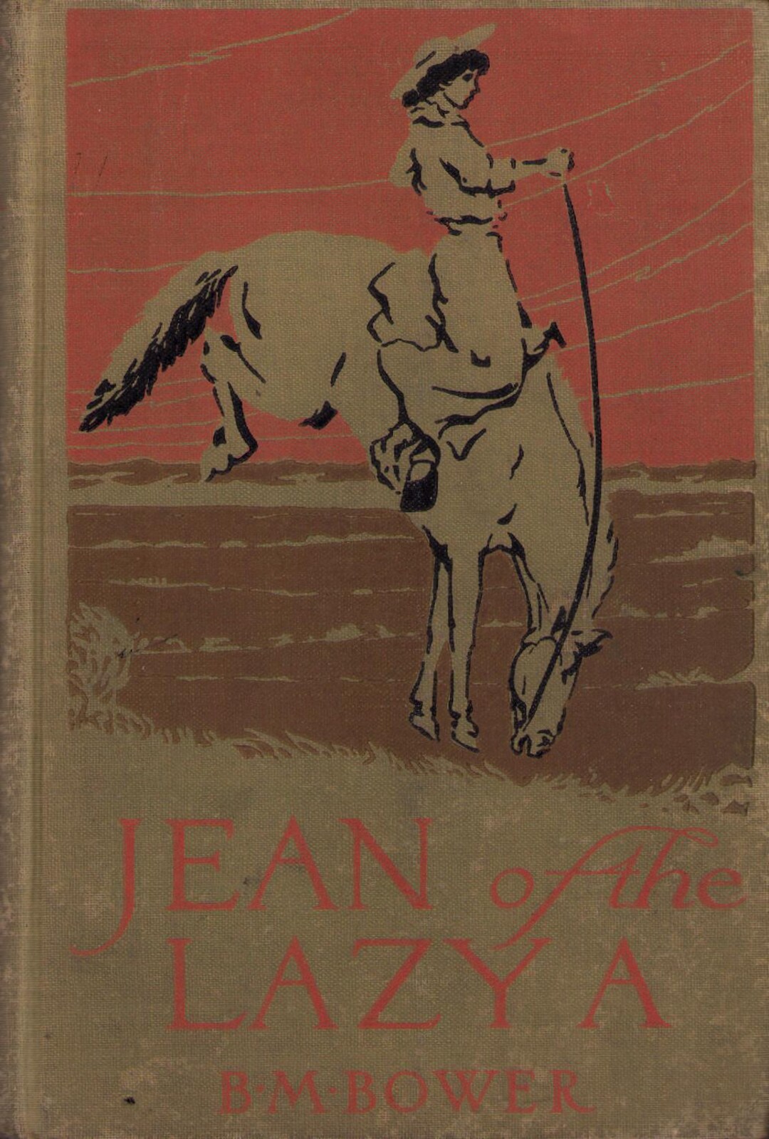 Vintage Book: Jean of the Lazy A by B. M. Bower 1915 0525 - Etsy