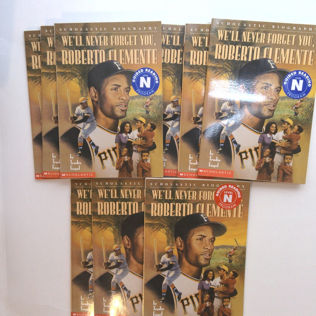 We'll Never Forget Roberto Clemente by Trudie Engel: 9 Copies 0623 - Etsy